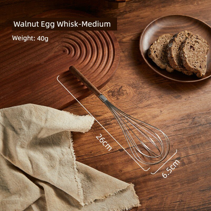 Ручной миксер для взбивания яиц и крема, кухонный прибор для выпечки, миксер для теста и крема Средний - Венчик для