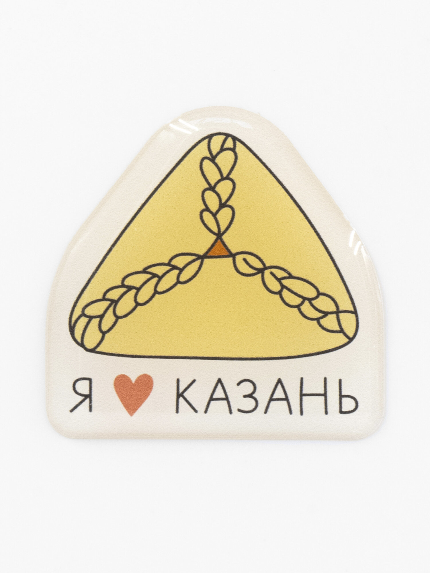 Стикер объемный "Казань. Эчпочмак"