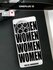Силиконовый чехол на OnePlus 13 / Ван Плас 13 с принтом Women black