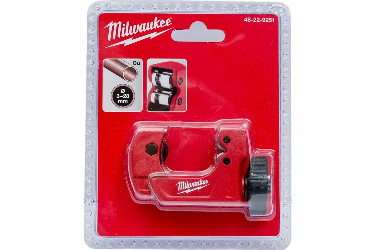 Труборез для медных труб 3-28 мм Milwaukee Mini 48229251