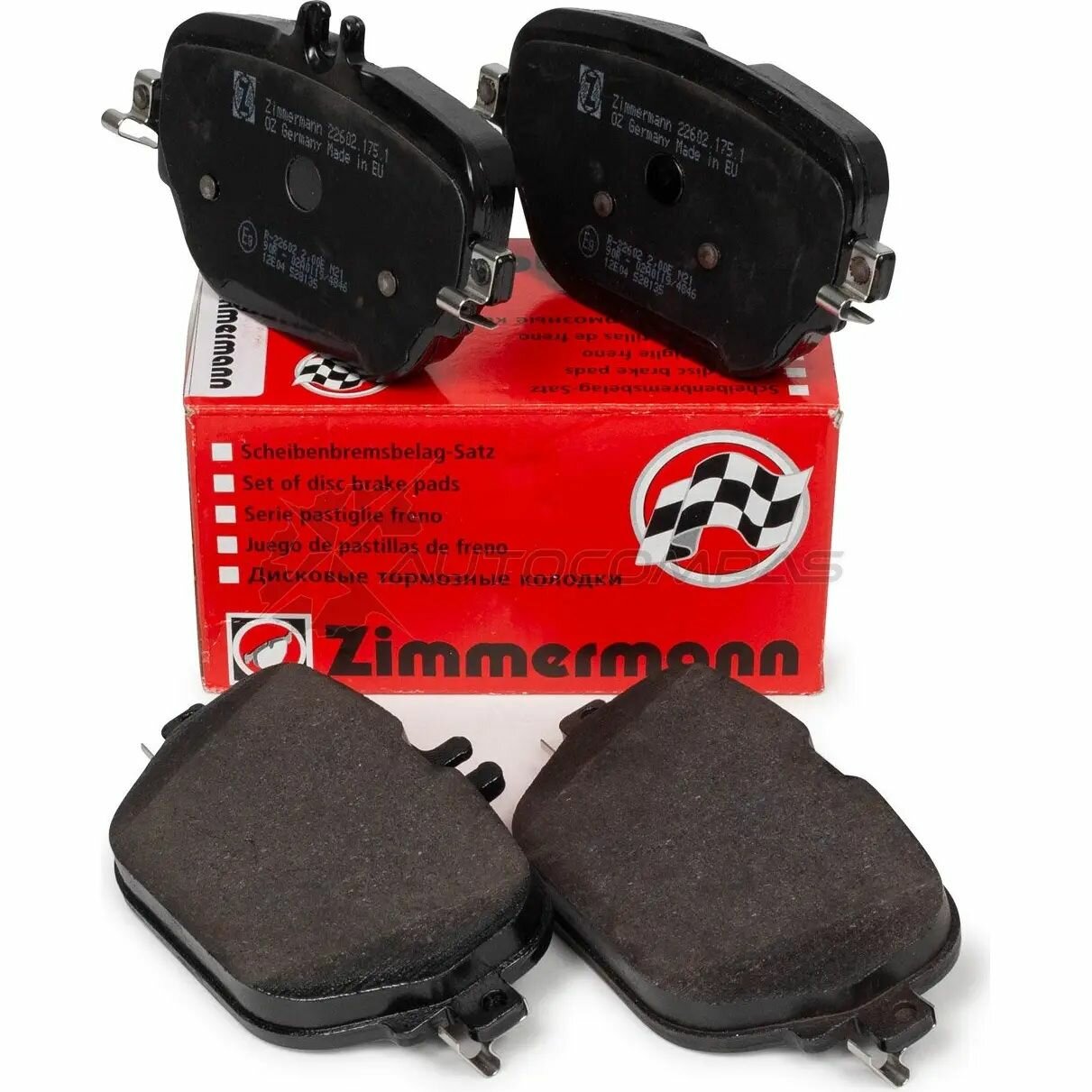 Колодки тормозные дисковые задние для Мерседес Е / GIS / CLS / -класс- ZIMMERMANN 22602.175.1