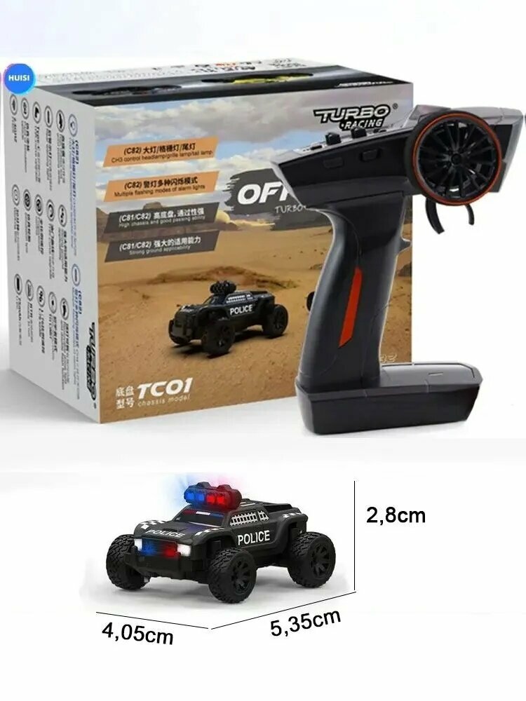 Turbo Racing C82 Professional масштаб 1:76 автомобильс гироскопом сделай сам съемный корпус