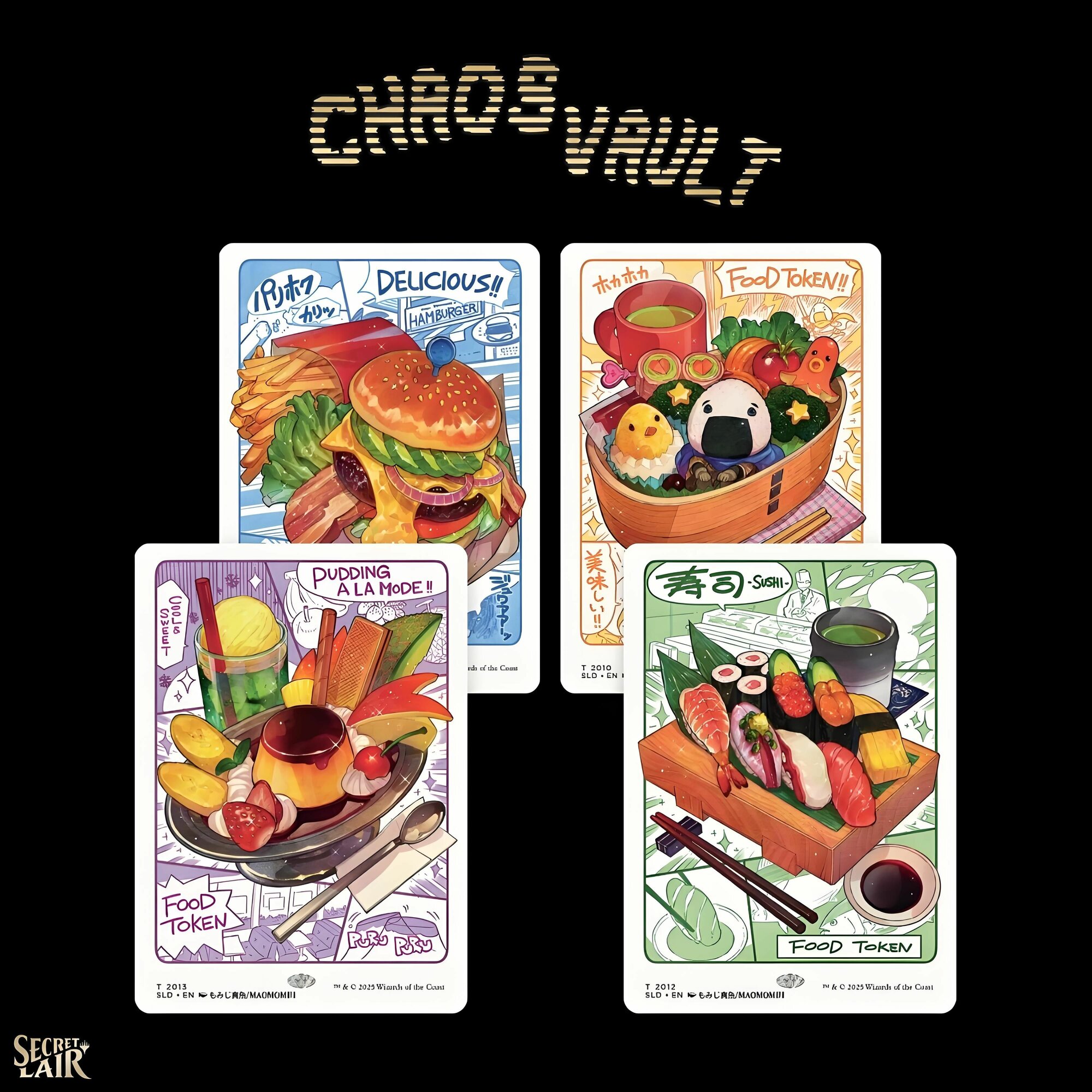 MTG: Secret Lair - Oishii! Tokens (Английский)