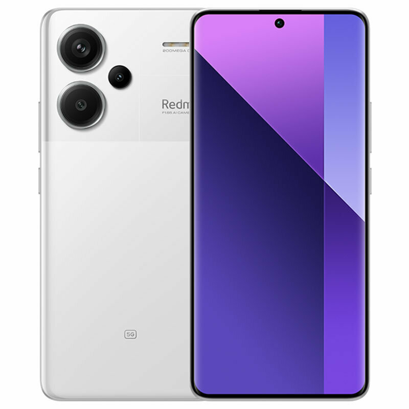 Смартфон Xiaomi Redmi Note 13 Pro Plus 5G 12/512 ГБ, 6,67 " AMOLED, белый