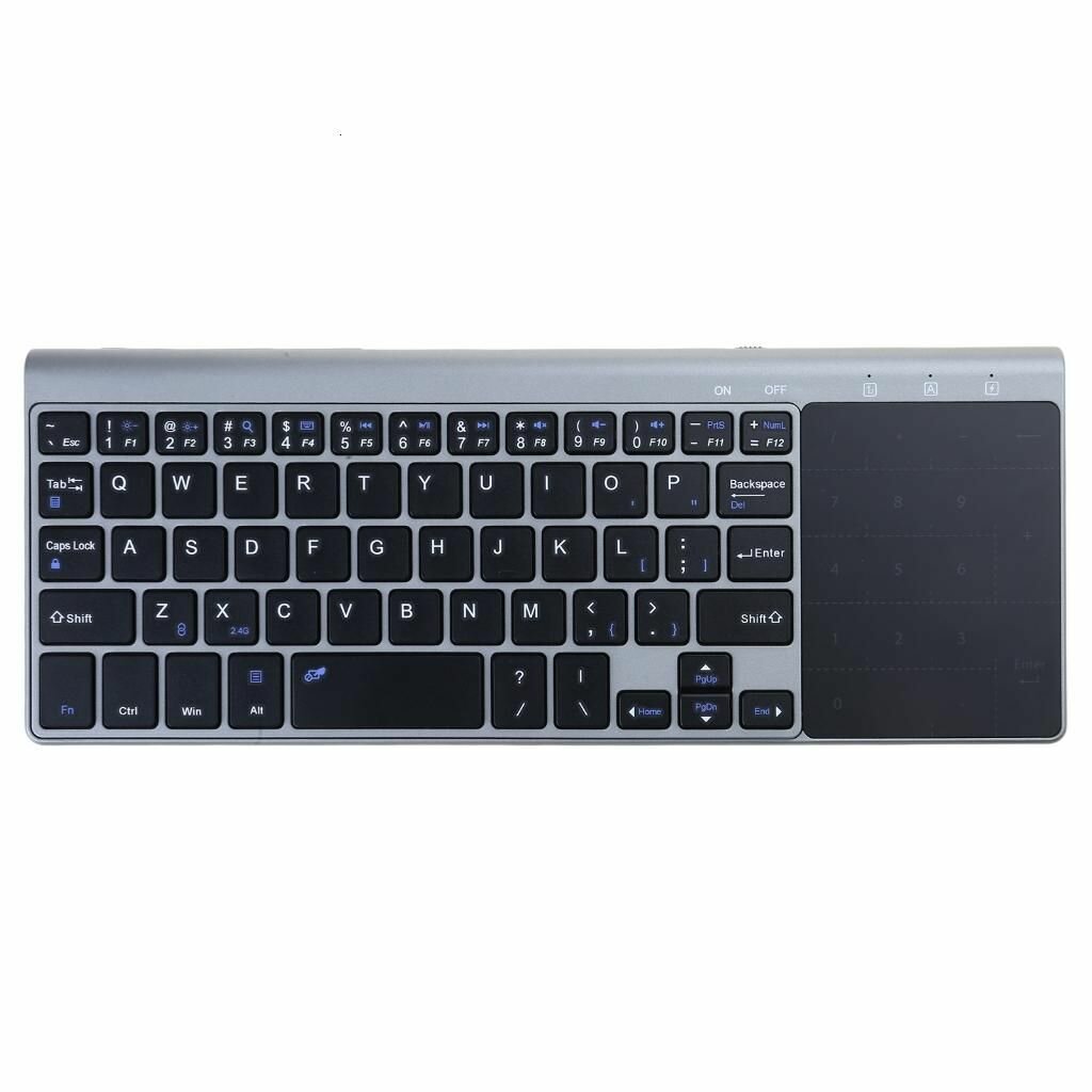 Беспроводная клавиатура с тачпадом, - Двойной режим