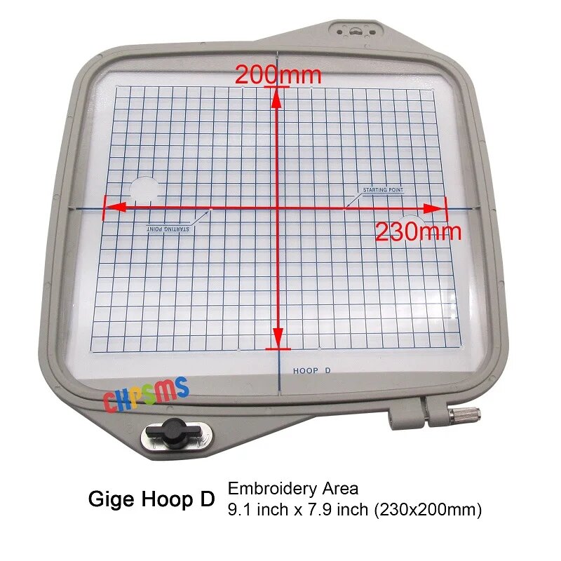 Пяльцы для вышивки CKPSMS Gige Hoop D 230x200 мм, JA406