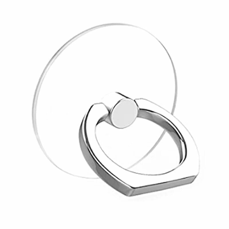 Подставка для телефона с кольцом silver