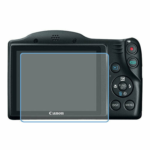 Скрин Мобайл защитный экран для фотоаппарата Canon PowerShot SX410 IS из нано стекло 9H
