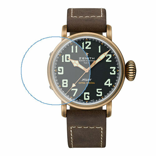 Скрин Мобайл защитный экран для часов Zenith Pilot 29.2430.679-21. C753 из нано стекло 9H