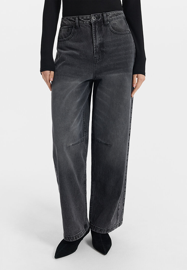 Джинсы багги 