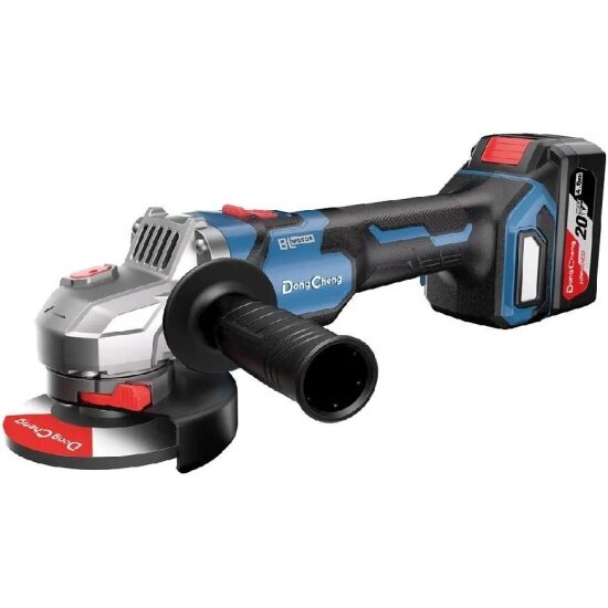 Машина шлифовальная угловая аккумуляторная Dongcheng DCSM04-125(TYPE EM)