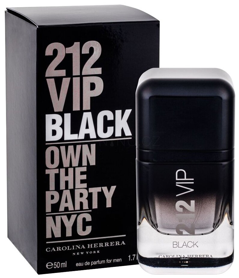 Carolina Herrera, 212 VIP Black, 50 мл, парфюмерная вода мужская