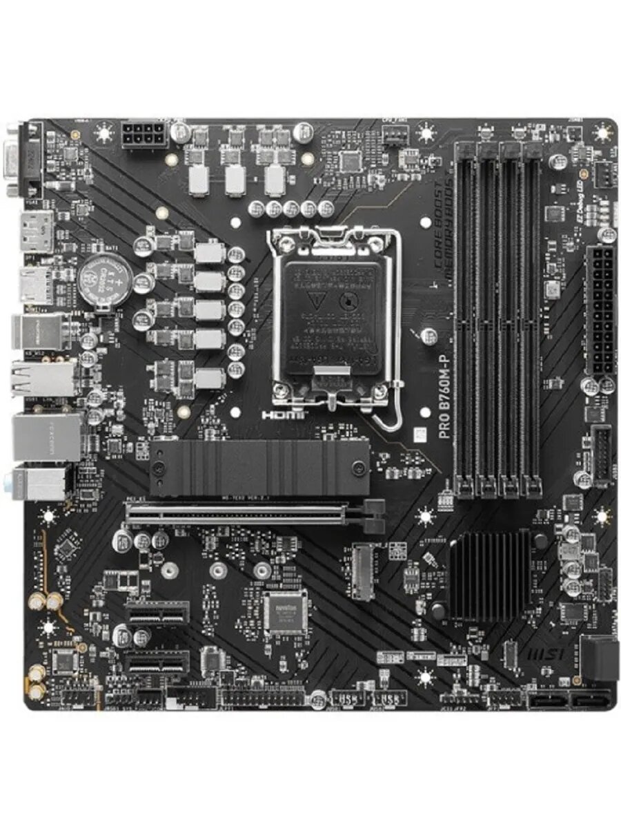 Материнская плата PRO B760M-P 256ГБ micro-ATX