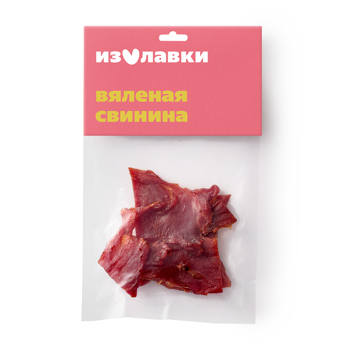 Мясные снеки «Из Лавки», свинина вяленая с горчицей, 35 грамм