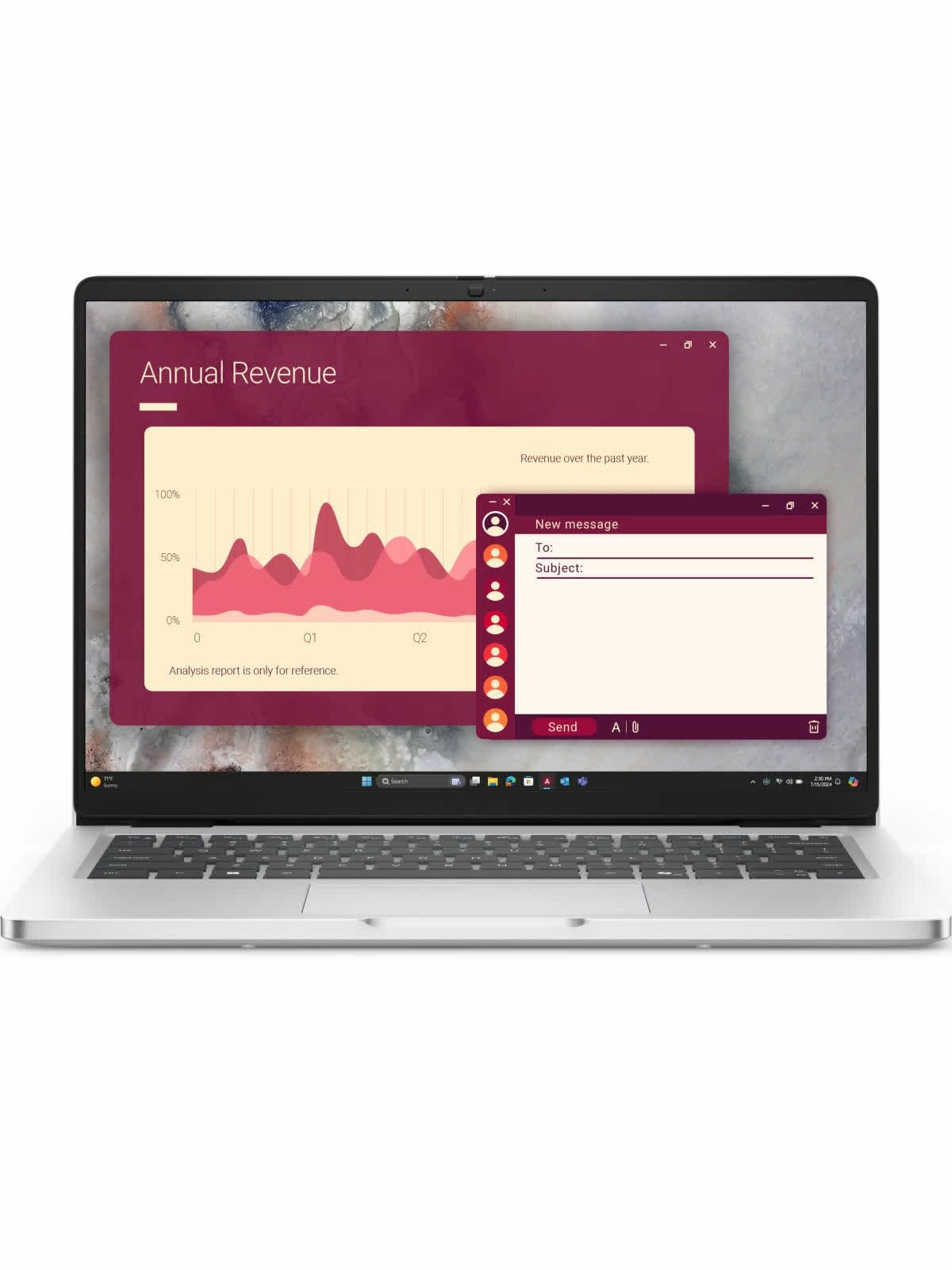 Ноутбук для дома и работы, Ноутбук Dell Pro 14 Pro14-58548