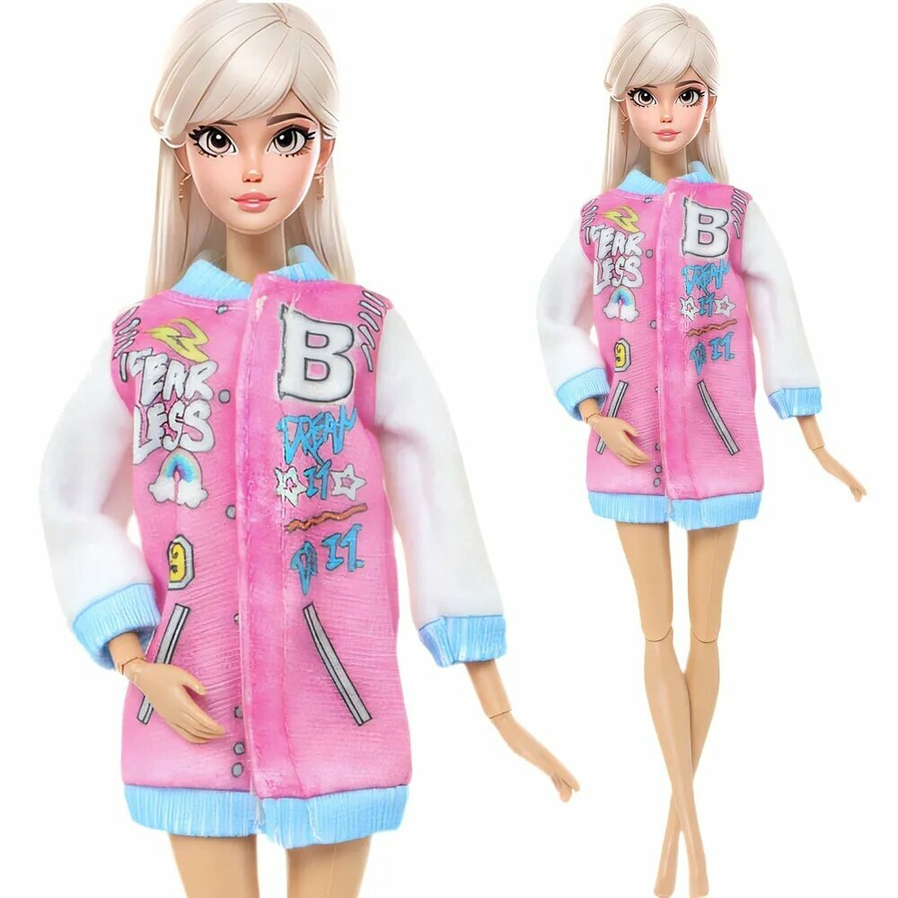 Набор одежды для куклы барби, Спортивная Комбинезоны Одежда для кукол 29-30см аксессуары платья