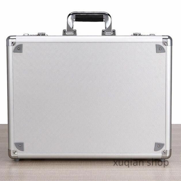 Алюминиевый кейс чемодан для денег и документов 36*24*10