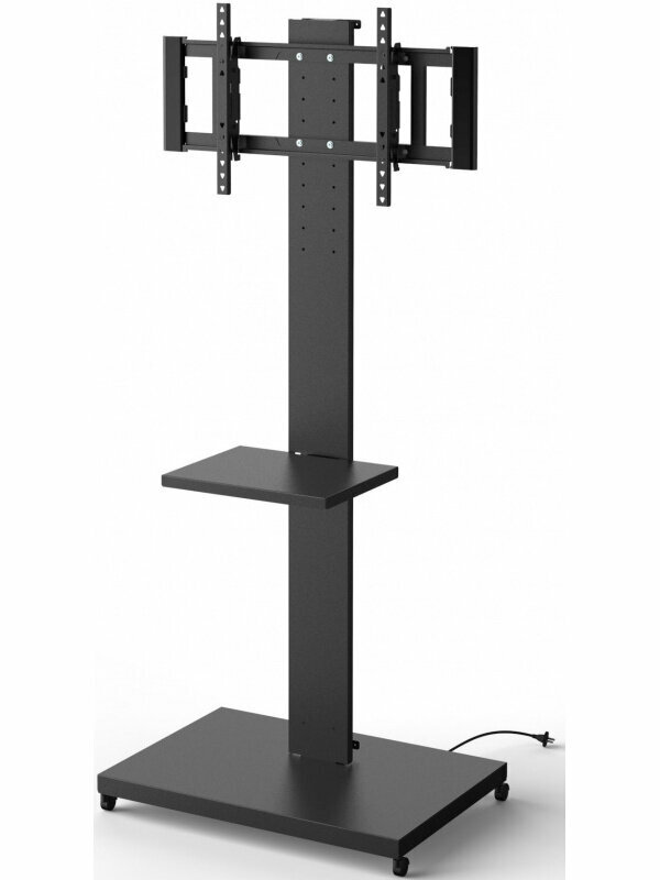 Подставка для телевизора Holder PR-107, 32-70", напольный, поворот и наклон, черный