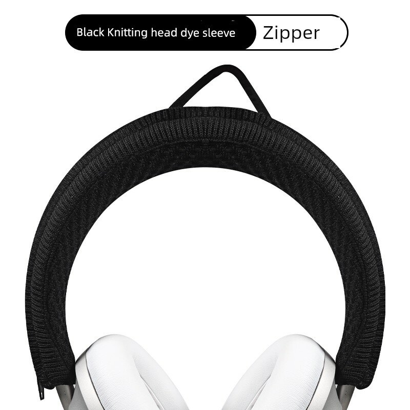 Защита для дужки наушников Bose 700, черная вязаная, одна штука