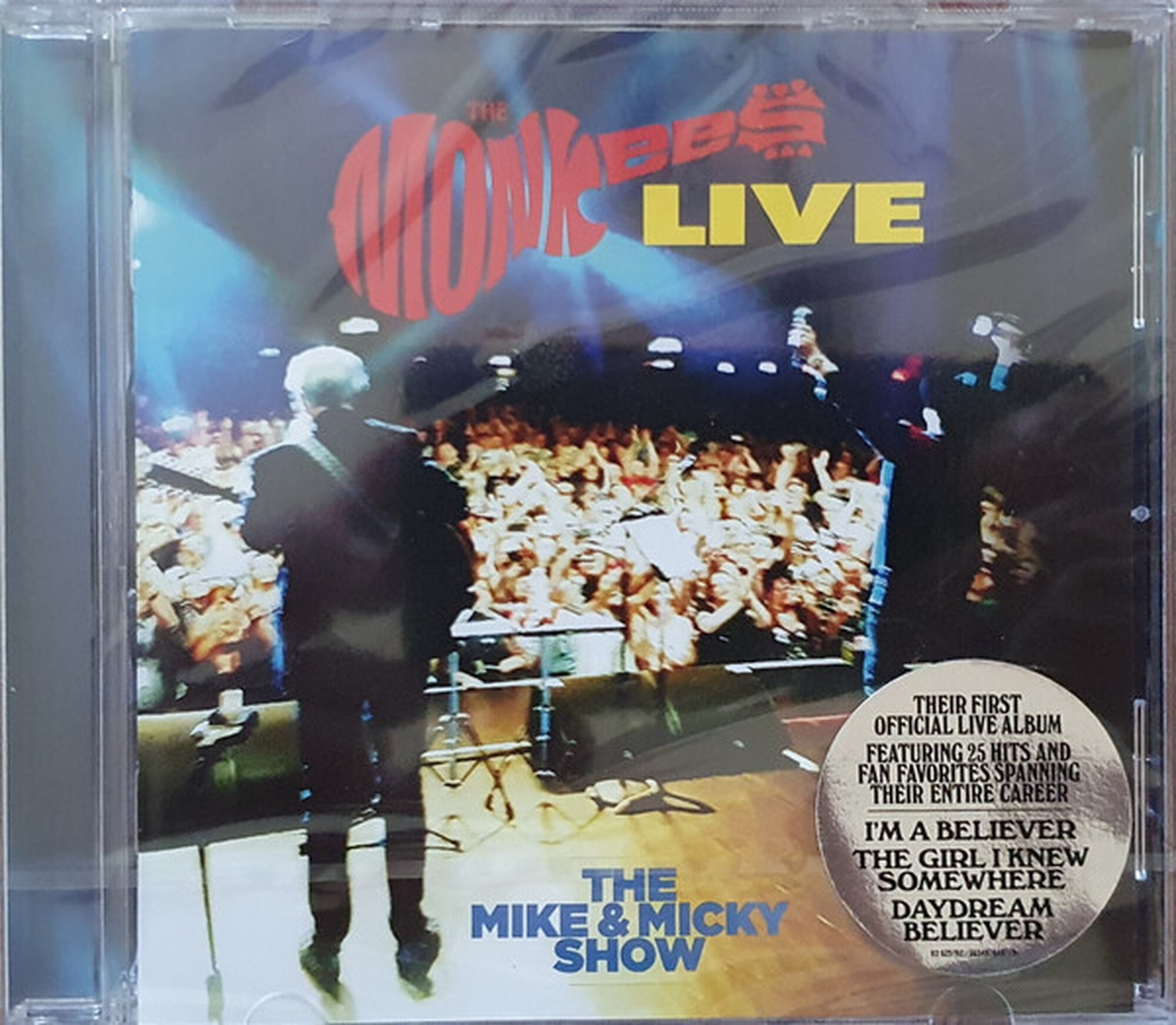 Музыкальный диск The Monkees Live The Mike & Micky Show, CD, зарубежный поп-рок, 2020