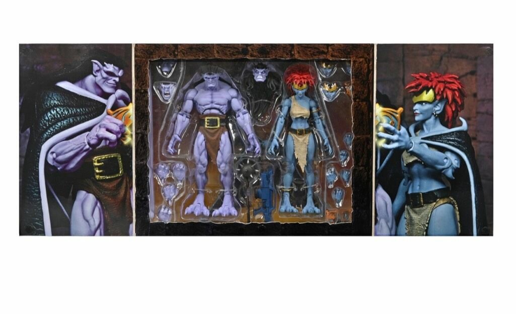 NECA Gargoyles- Goliath and Demona -Коллекционная кукла 18 см