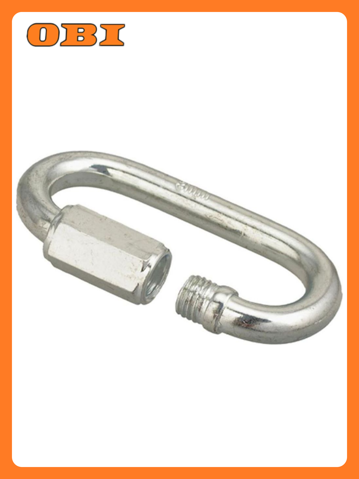 Карабин винтовой Стройбат сталь 6 мм 0,04 кг