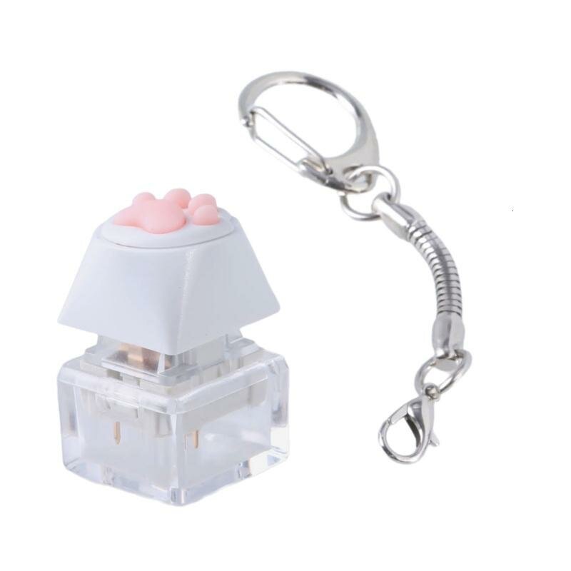 Силиконовые клавиши-лапки для клавиатуры, Без светодиода