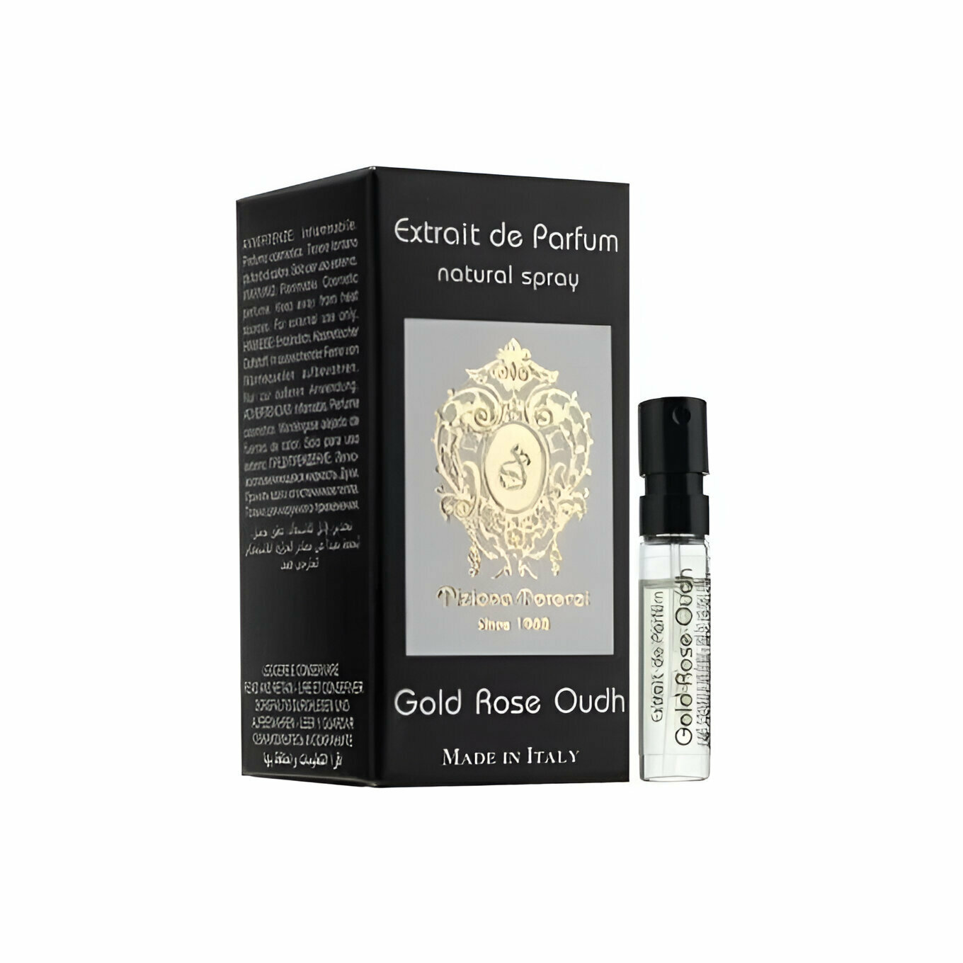 Tiziana Terenzi Gold Rose Oudh унисекс Tube Spray Extrait De духи 1.5 мл