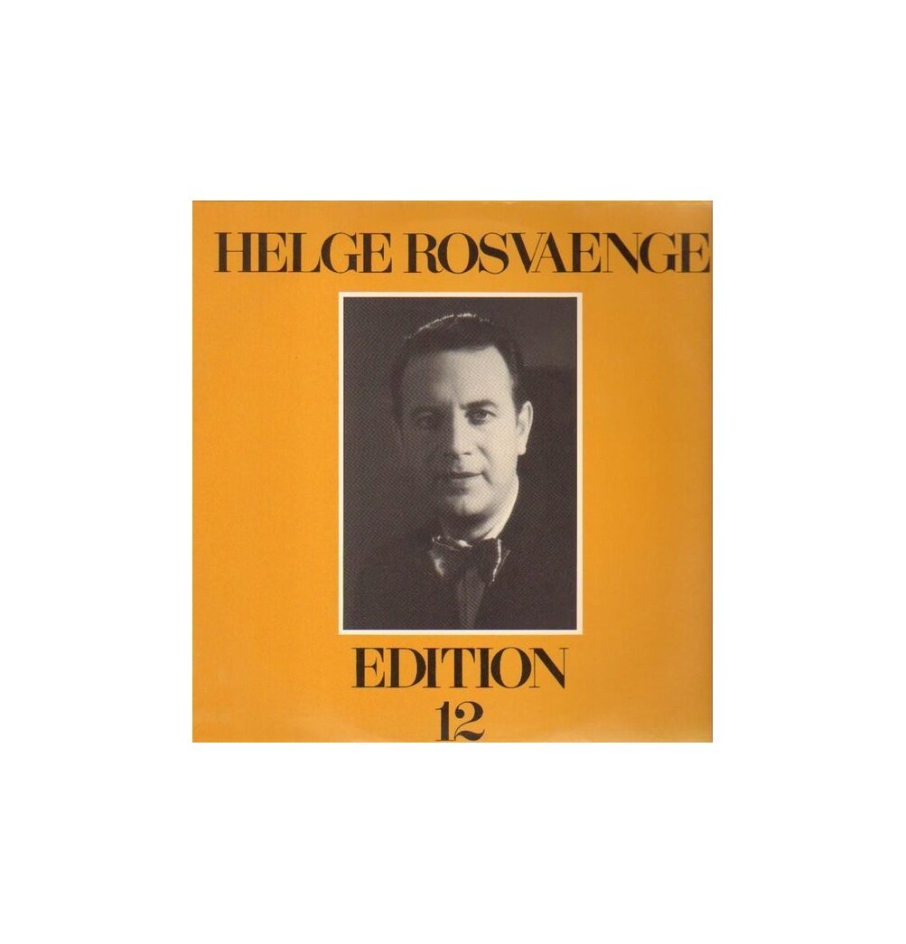 Виниловая пластинка Helge Rosvaenge - Edition 12 (1 LP)