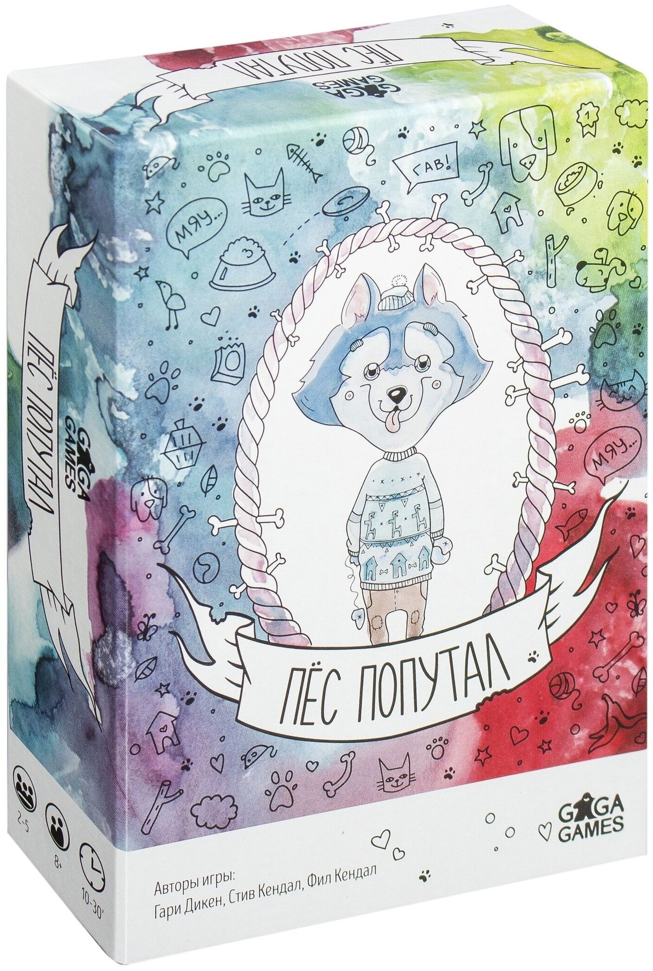Настольная игра GaGa Games "Пес попутал", для 2-5 игроков, от 8 лет