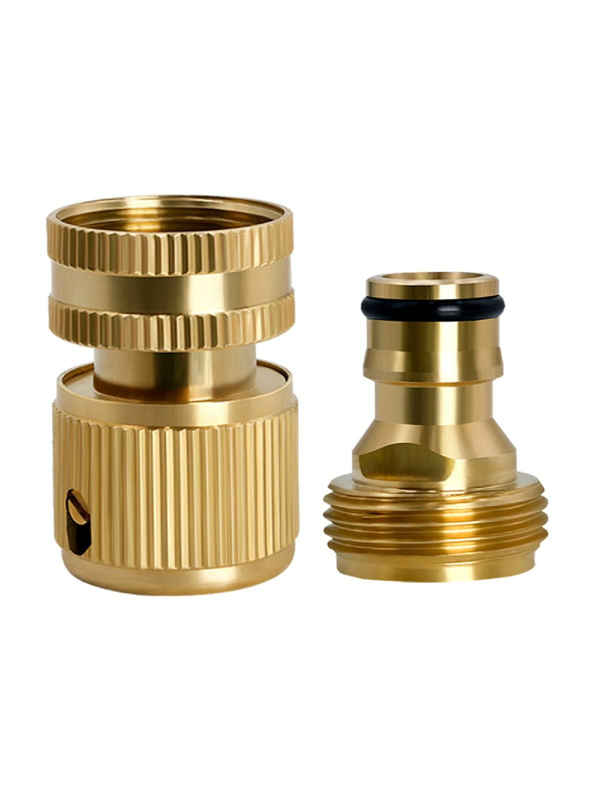 Аксессуары для садовых шлангов 3/4-дюймовый Быстроразъемный разъем для Мойки высокого давления