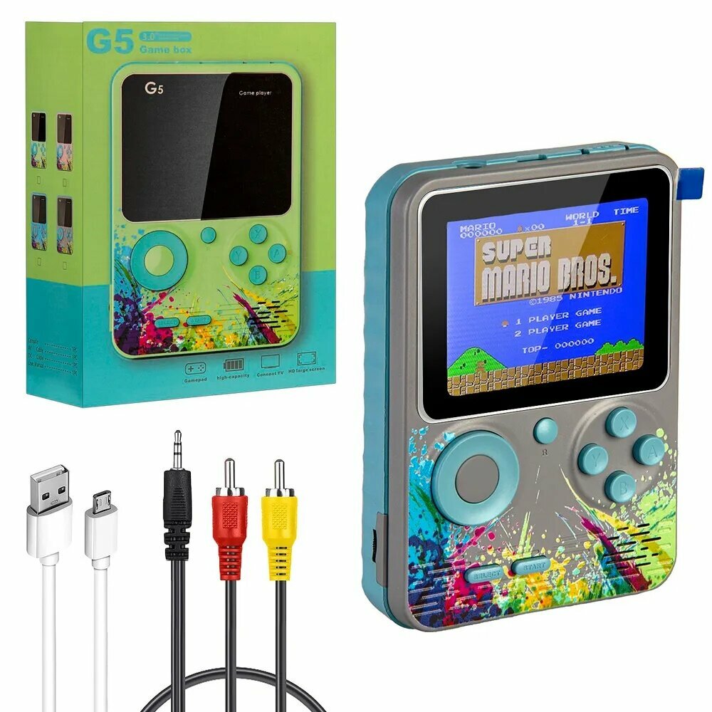 Портативная игровая приставка GB5 / Денди / Ретро игры / Консоль с играми Dendy Nintendo NES