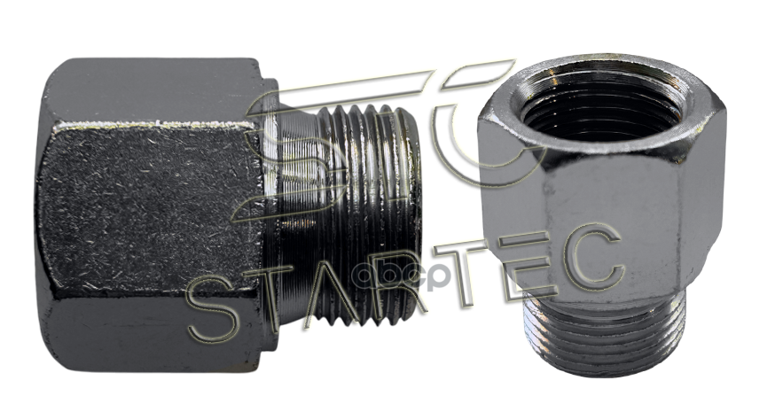 Штуцер-переходник M22X1.5-F1/2 прямой дюйм/метрика STARTEC STARTEC арт. INF.51. M22X1,5-F1/2