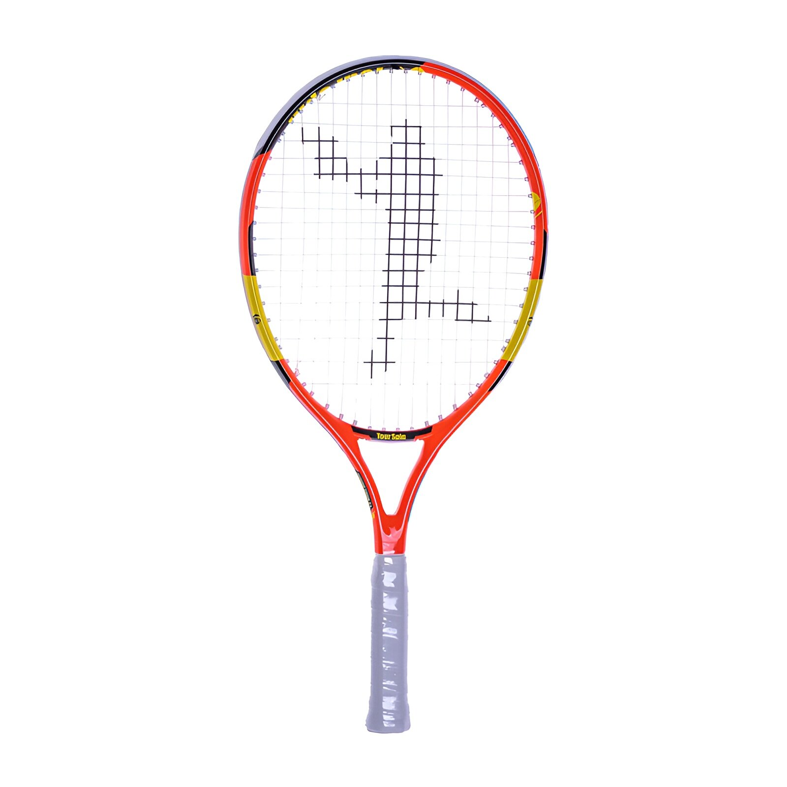 Теннисная ракетка "TourSpin" Junior 23, детская, оранжевая, алюминий, 229 г