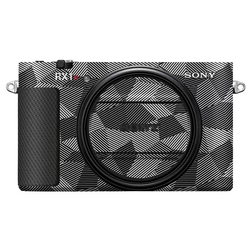 Светло-серый геометрический защитный фильм для камеры Sony RX1RM3, узорчатый дизайн, устойчивость к царапинам, четкий
