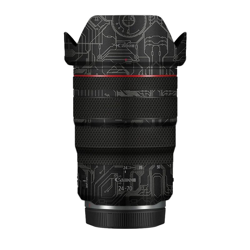 Карбоновая пленка с камуфляжным рисунком для полной защиты Canon, темно-золотой узор схемы, подходит ко всем устройствам