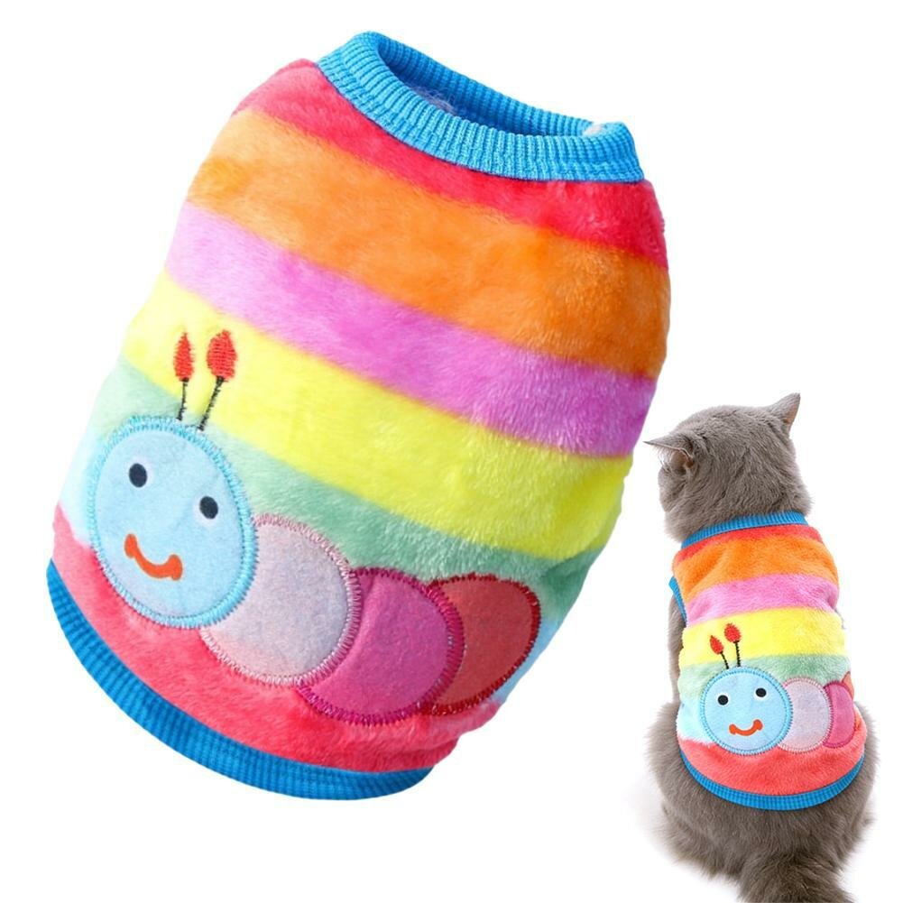 Свитер для собак мелких пород и кошек, Милый мультяшный костюм