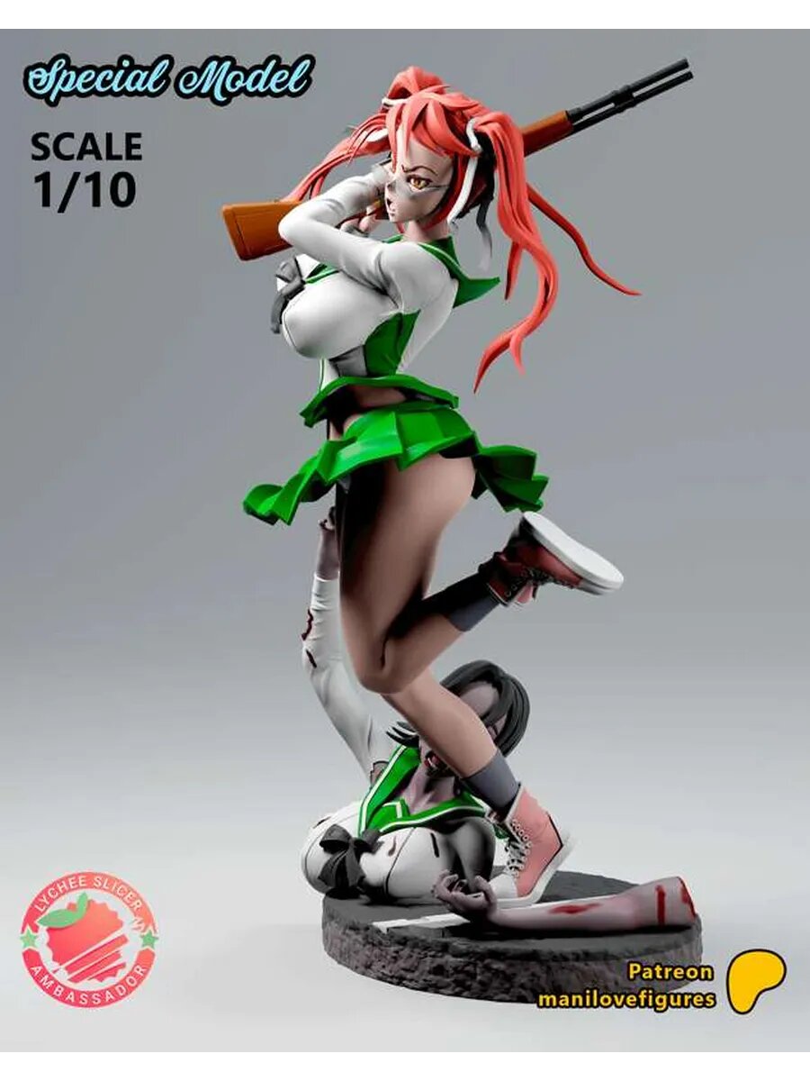 Коллекционная фигурка Special Model Saya под покраску 20 см