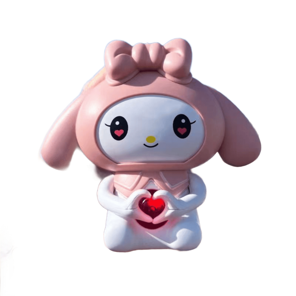 Talking I love you glowing toy, светящийся игрушка, говорит "I Love You", материал PVC, для возрастов 14+, подходит в качестве подарка на День Святого Валентина, для подруги, маленький спутник, без батарей (батарейки не входят в комплект)