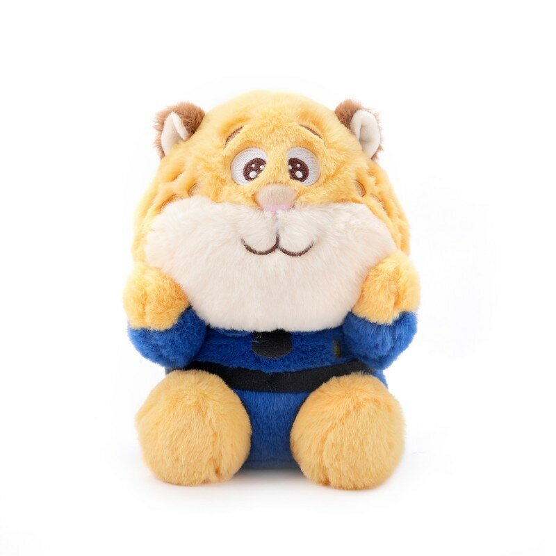 Официальная плюшевая игрушка из серии Зоотопия, подвеска с молнией, плюшевая игрушка Джуди и Ника Фокса, подарок для мальчиков и девочек