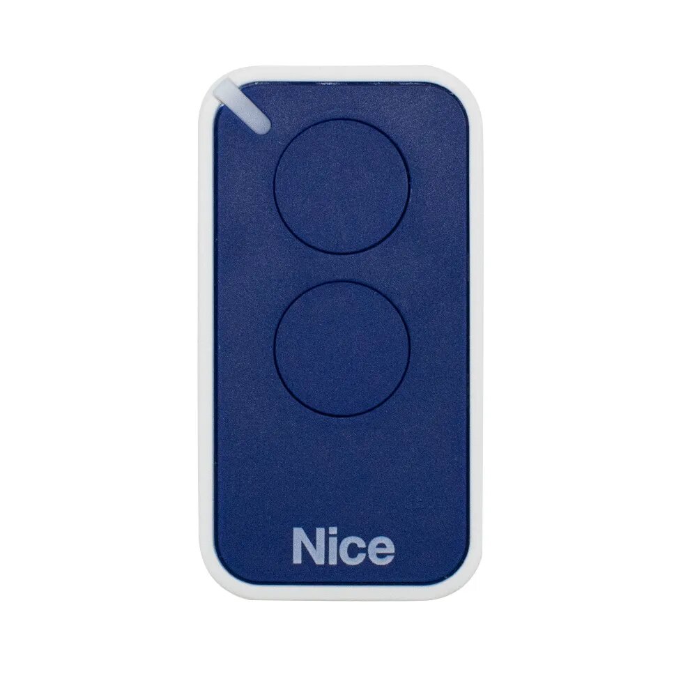 Пульт для шлагбаумов и ворот Nice inti синий