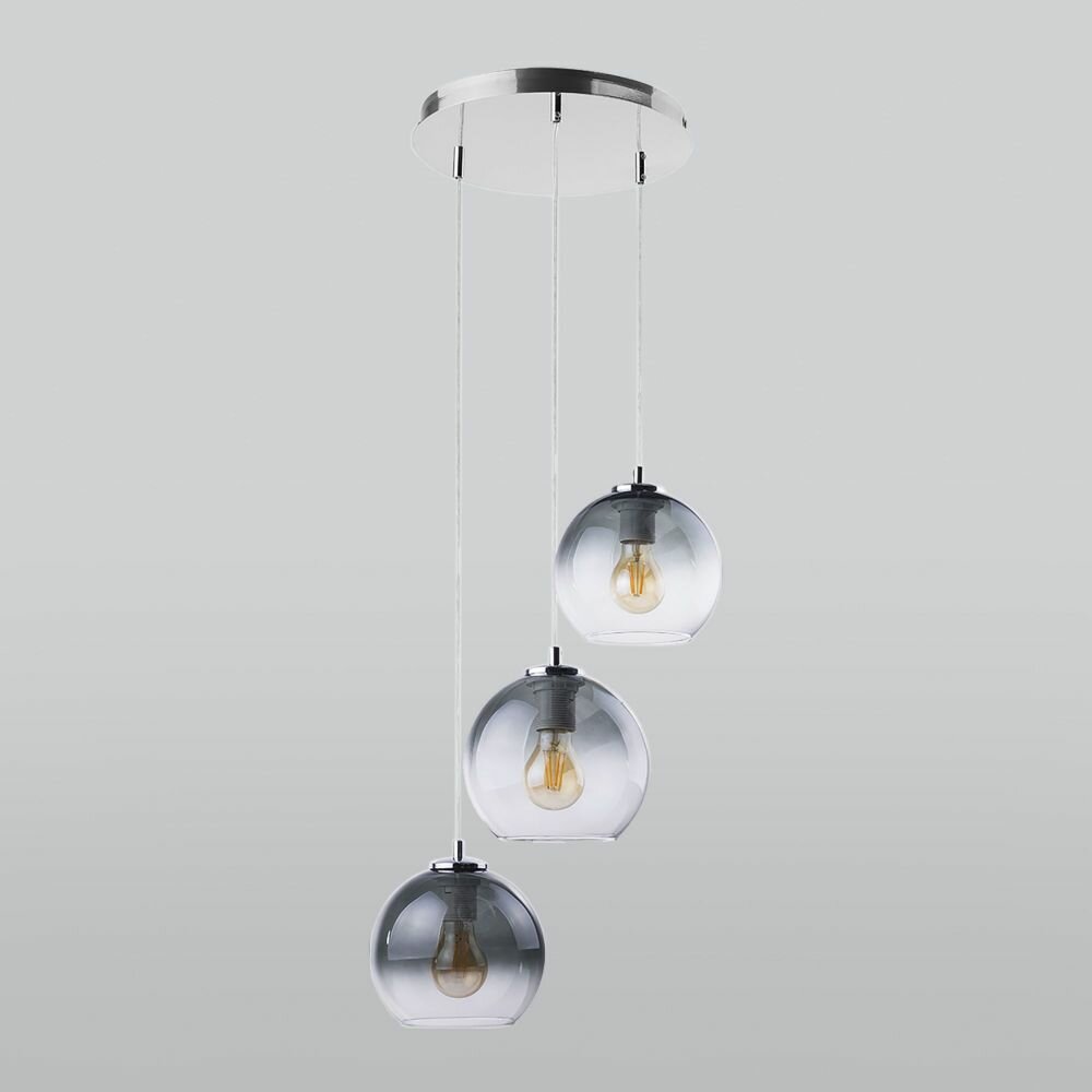 Подвесной светильник со стеклянными плафонами TK Lighting 2795 / подвесной светильник / Santino.