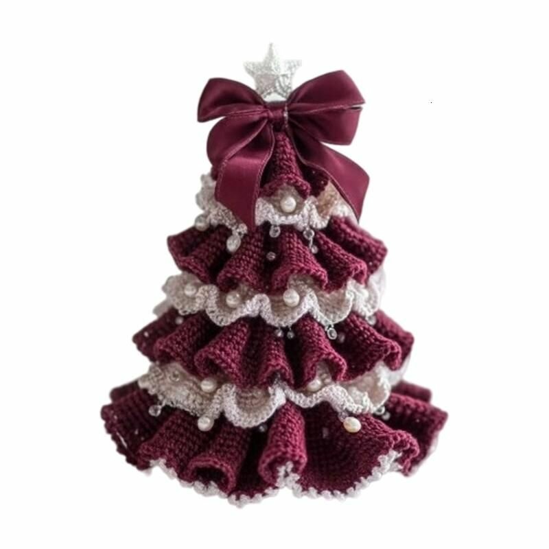 Вязаные ёлочные игрушки, - B