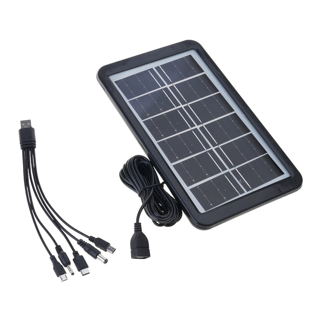 Солнечная панель 10 Вт для зарядки, удобная для путешествий солнечная зарядка для активного отдыха