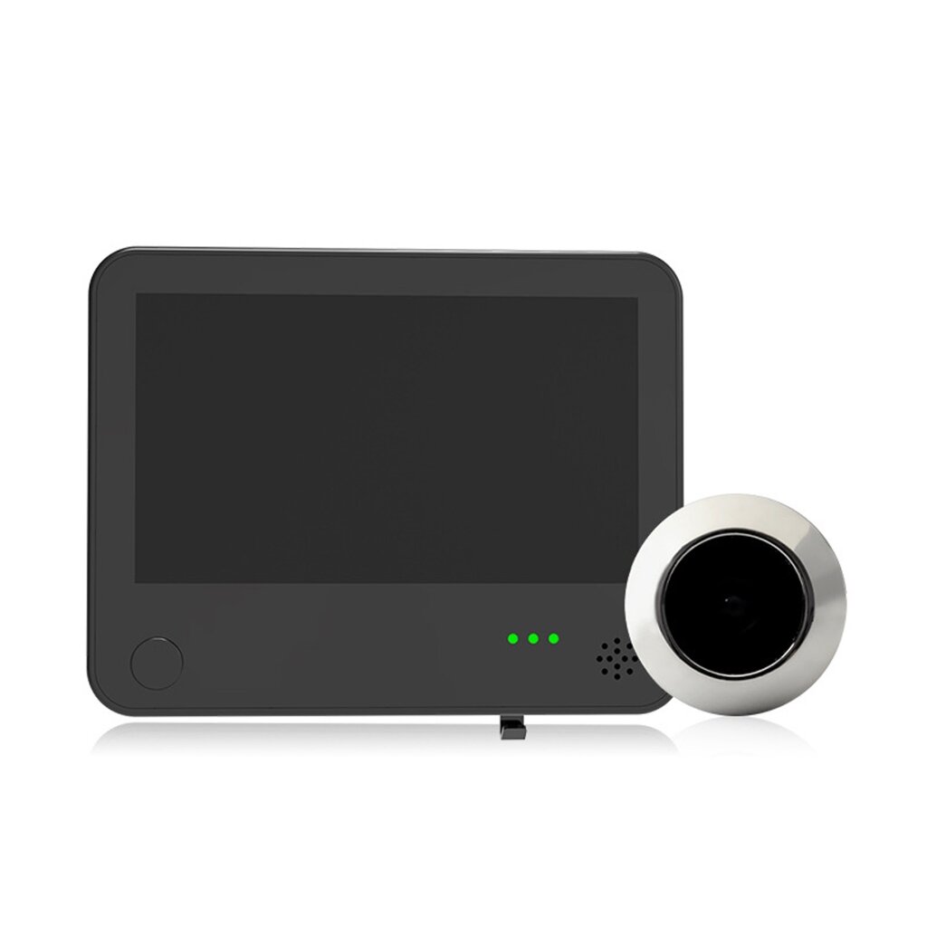 Интеллектуальный беспроводной дверной звонок 200MP 4,3-дюймовый экран 1080P ИК двустороннее разговорное радио