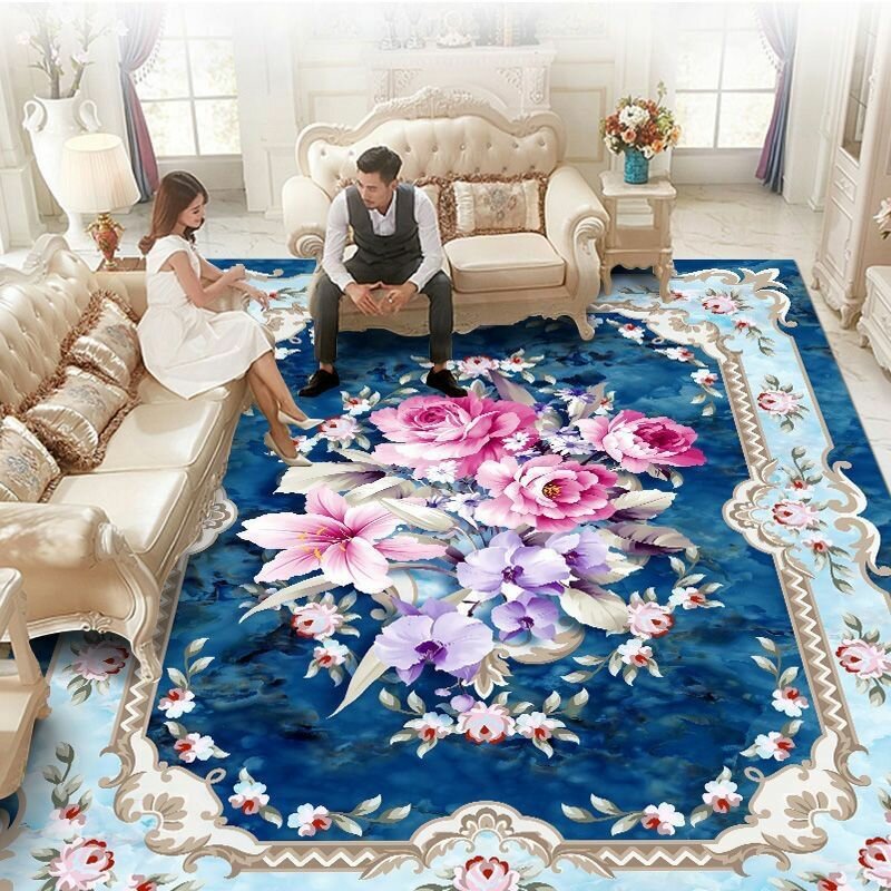 Ковер для гостиной в европейском стиле