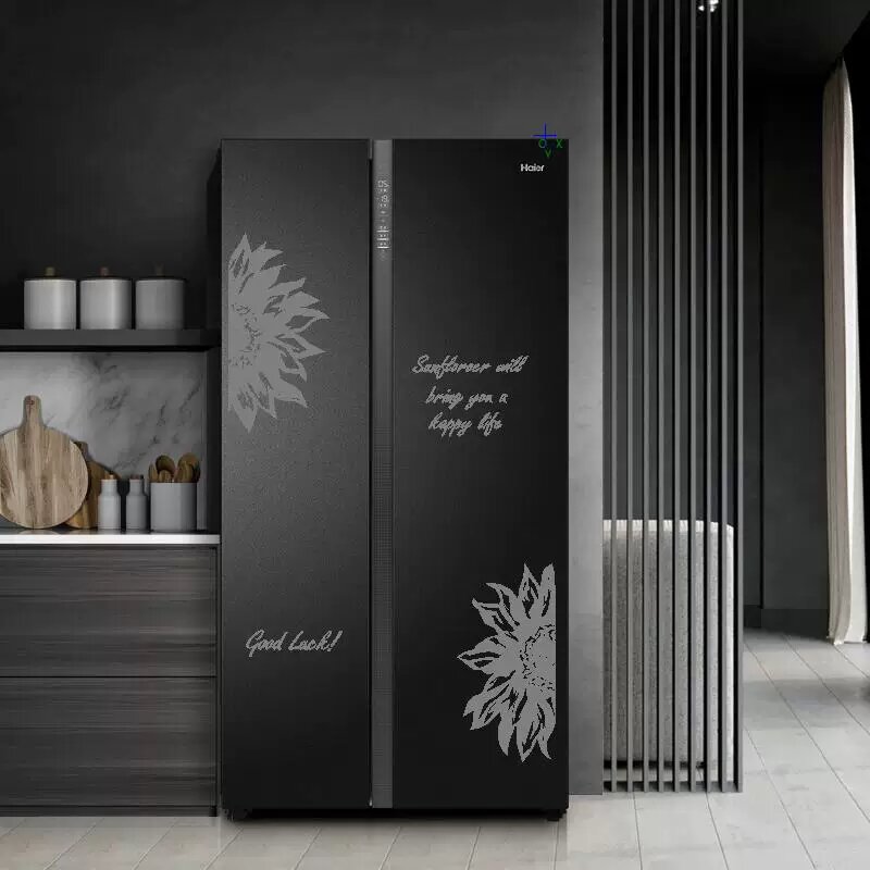 Высококачественные наклейки для декора холодильника, дверей шкафа, настенные наклейки, наклейки на стекло для окон,