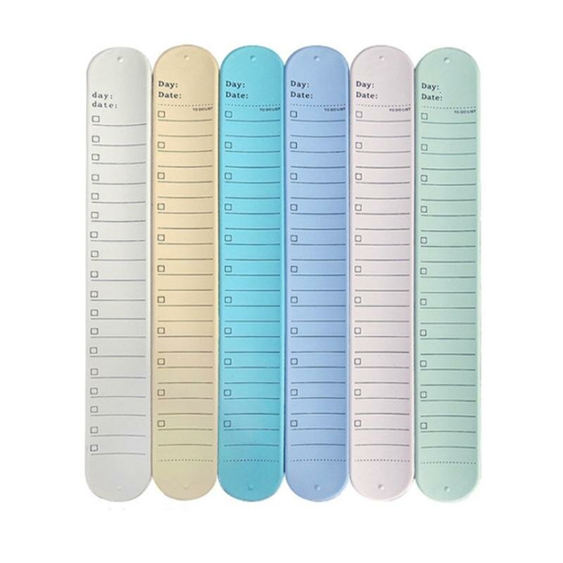 Многофункциональный браслет-линейка, 238x30 мм 6 шт.