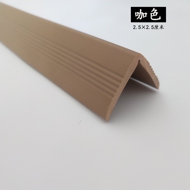 ПВХ антиударная полоса для защиты углов лестниц в кампусе, самоклеящийся защитный уголок для стола и стены, оптовая продажа антиударной кромки