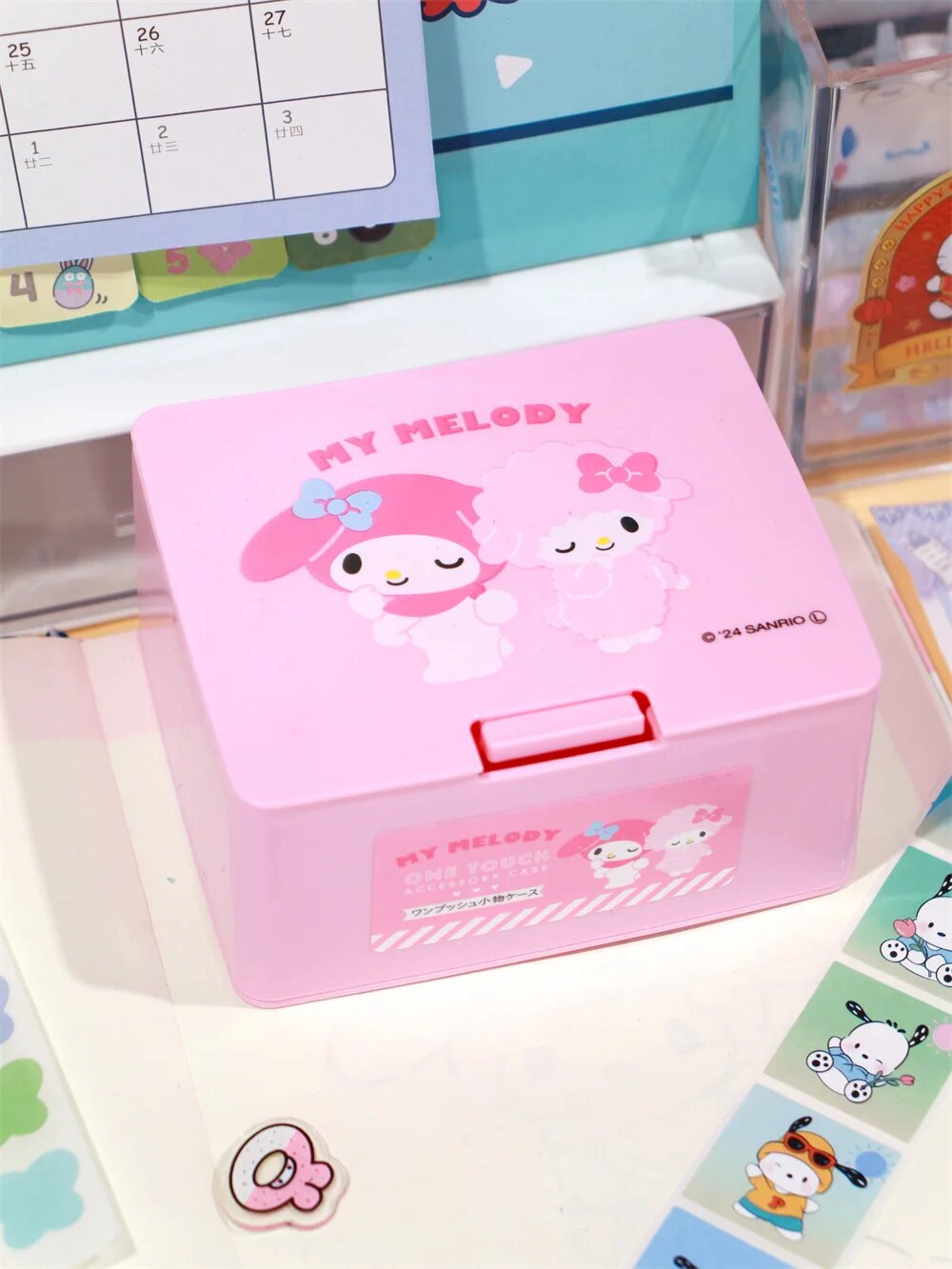 Коробка для хранения Sanrio My Melody Hello Kitty mld